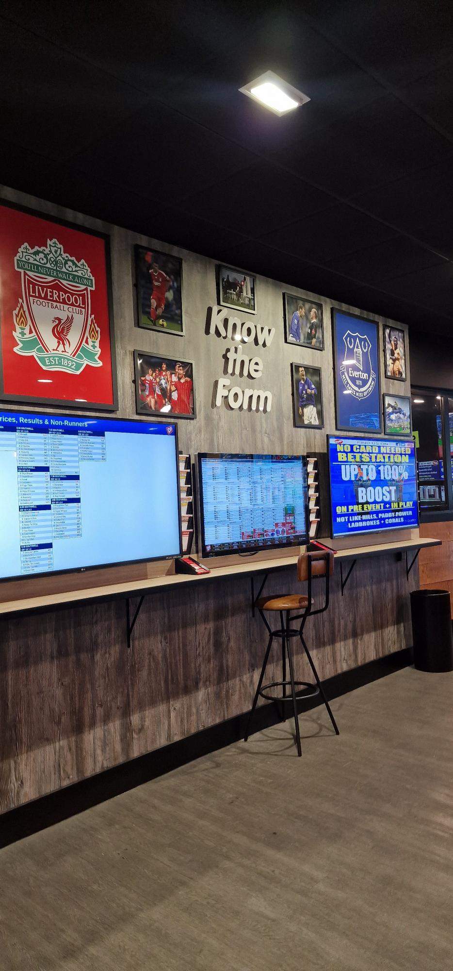 Work Completed – Garston (Liverpool) – Dave Pluck Bookmakers