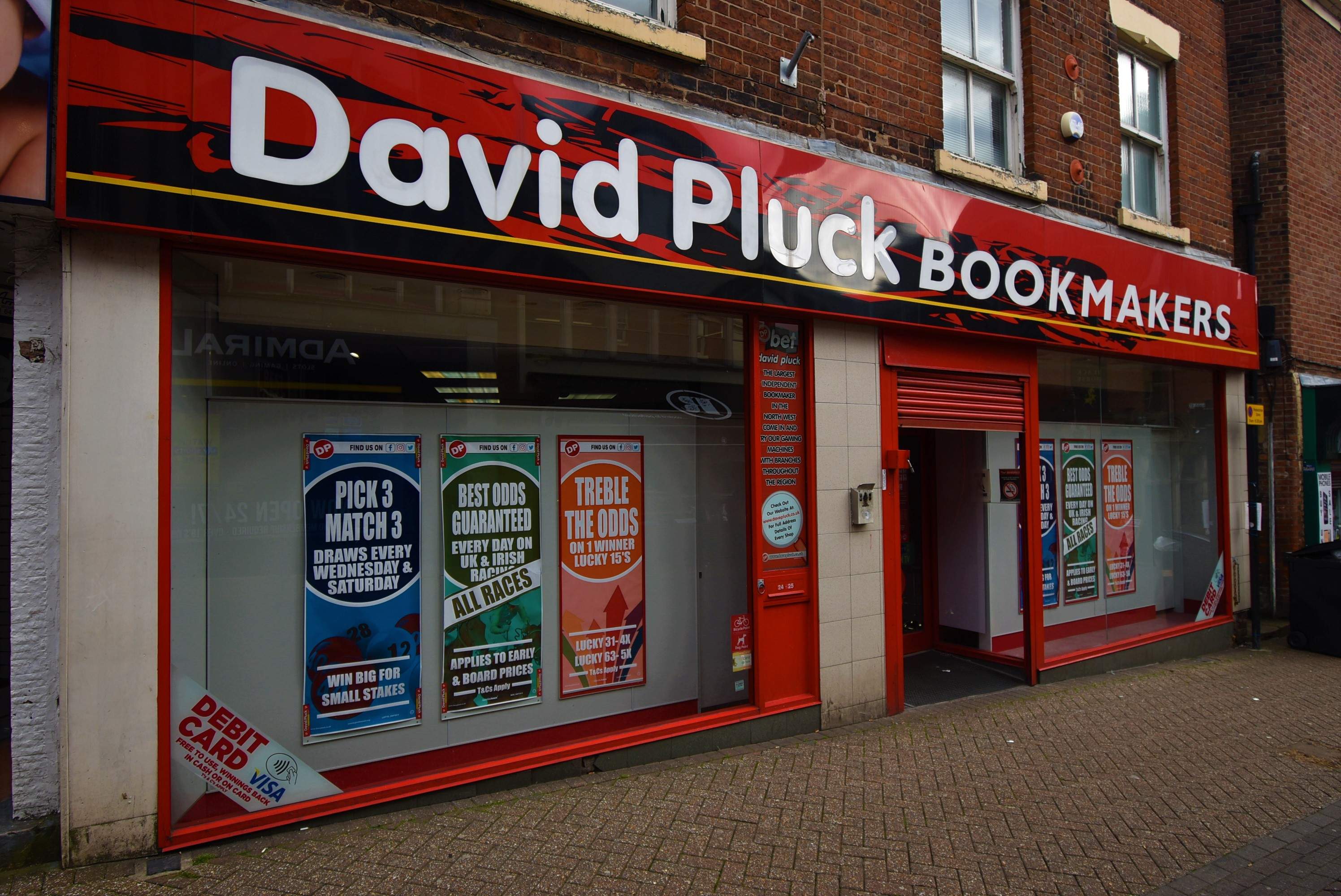 24/5 Orchard St, Preston, PR1 2EN – Dave Pluck Bookmakers
