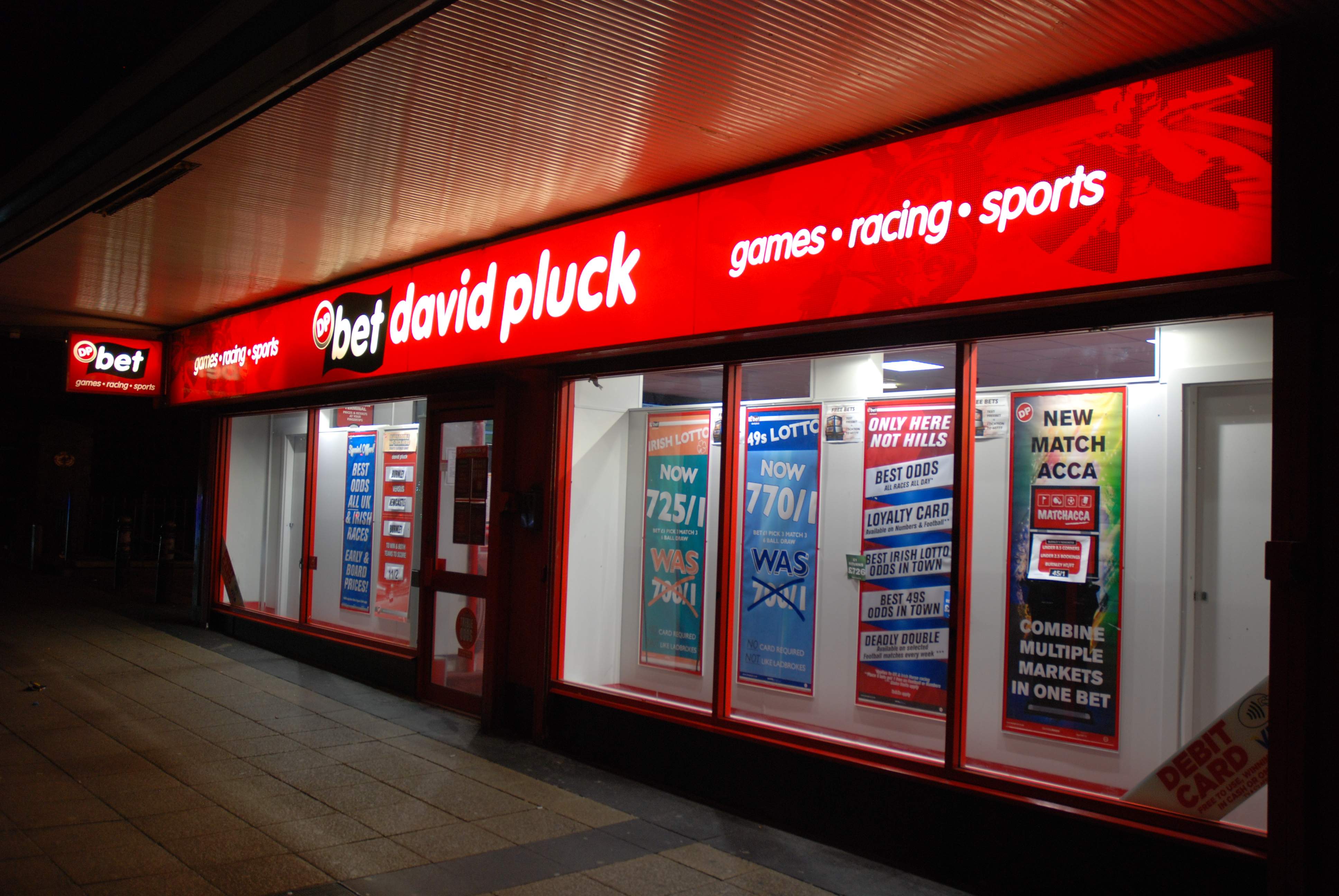 275-7 Stanley Rd, Bootle, Liverpool, L20 3ND – Dave Pluck Bookmakers