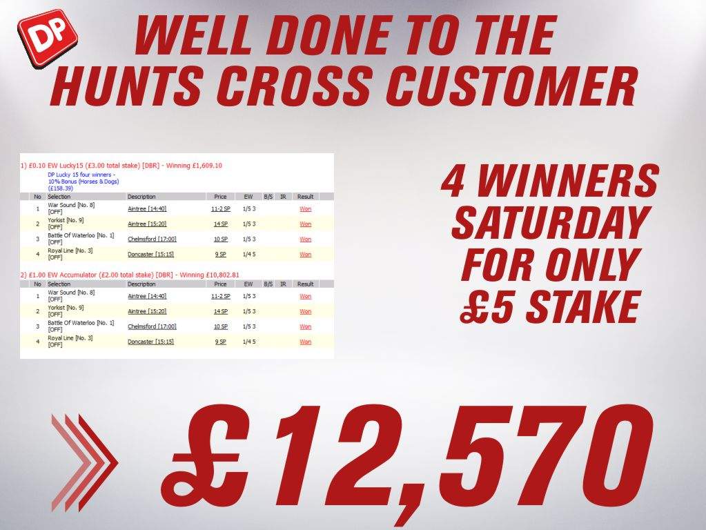 A £12.5k Winner! - David Pluck